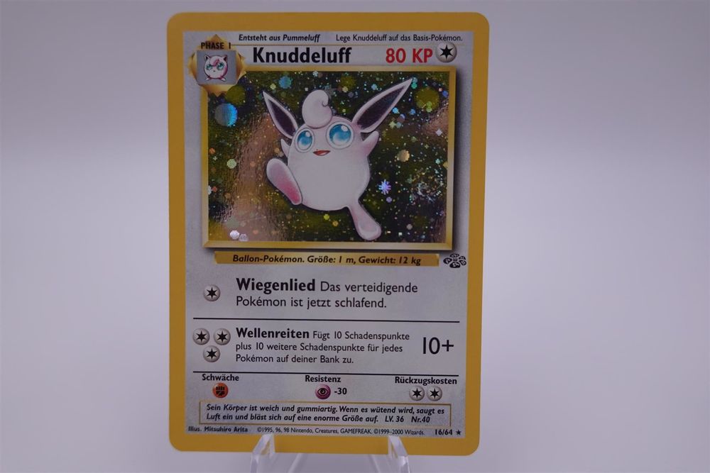 Knuddeluff Jungel (Pokémon) (Gebraucht) in Herisau für CHF 19.9 – mit Lieferung auf Ricardo kaufen