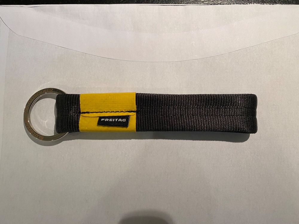 Freitag Schlüsselanhänger gelb | Kaufen auf Ricardo