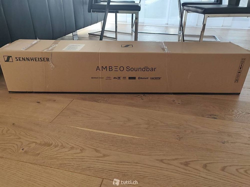Sennheiser AMBEO 3D Max SB01 Soundbar 5.1.4 Nero (Nuovo e nell ...