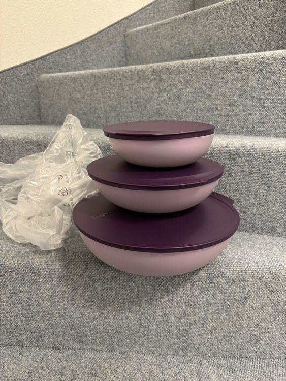 Tupperware Neu!! Allegra set 3.5+1.5 Liter + 740ml Lila | Kaufen auf ...