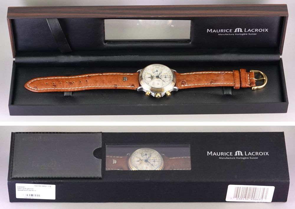 Maurice Lacroix Chronograph Mondphase Valjoux 7751 Ref 2336 (Gebraucht) in Meilen für CHF 1900 ...