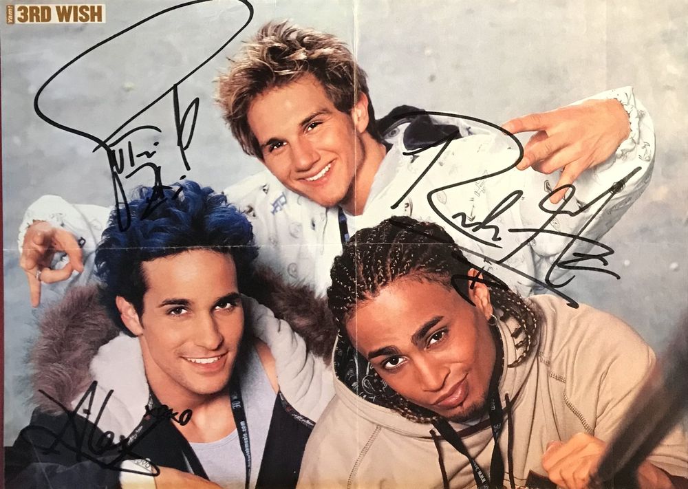 3rd Wish R&B Latin Hip-Hop Autogramm Magazinbild 20x30cm (Gebraucht) in ...