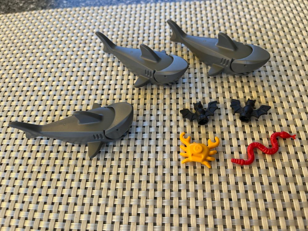 Lego Hai Haifisch Krebs Fledermaus Schlange City LotY (Gebraucht) in ...