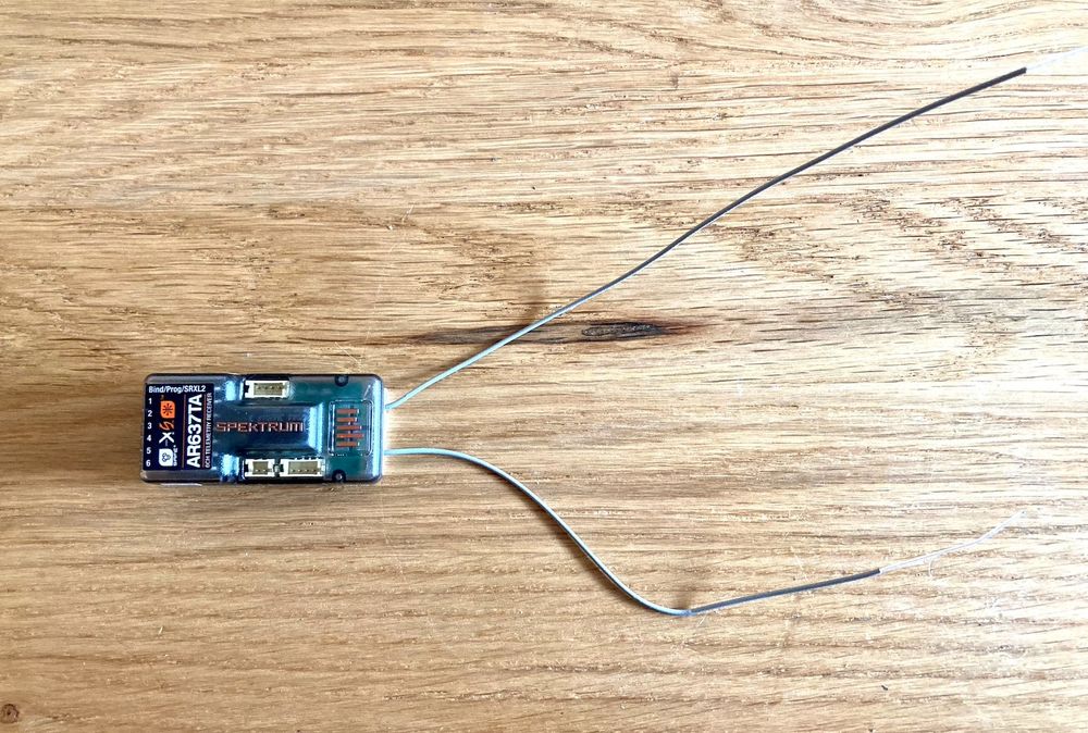 Spektrum AR637TA 6 Channel SAFE - AS3X Recepteur Telemetrie (Neu ...