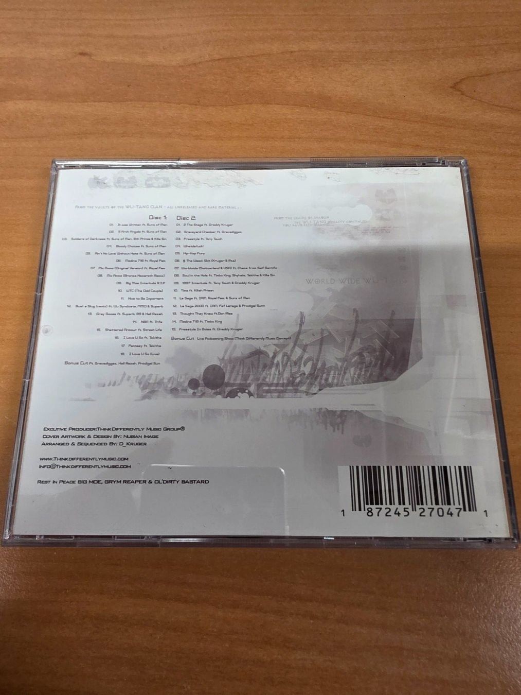 2 CD - Think Differently Music Presents - Wu-Tang / Razor... (Gebraucht ...