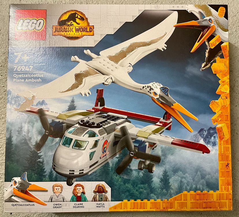 Lego 76947 Jurassic World - Quetzalcoatlus Plane Ambush (Neu und ...