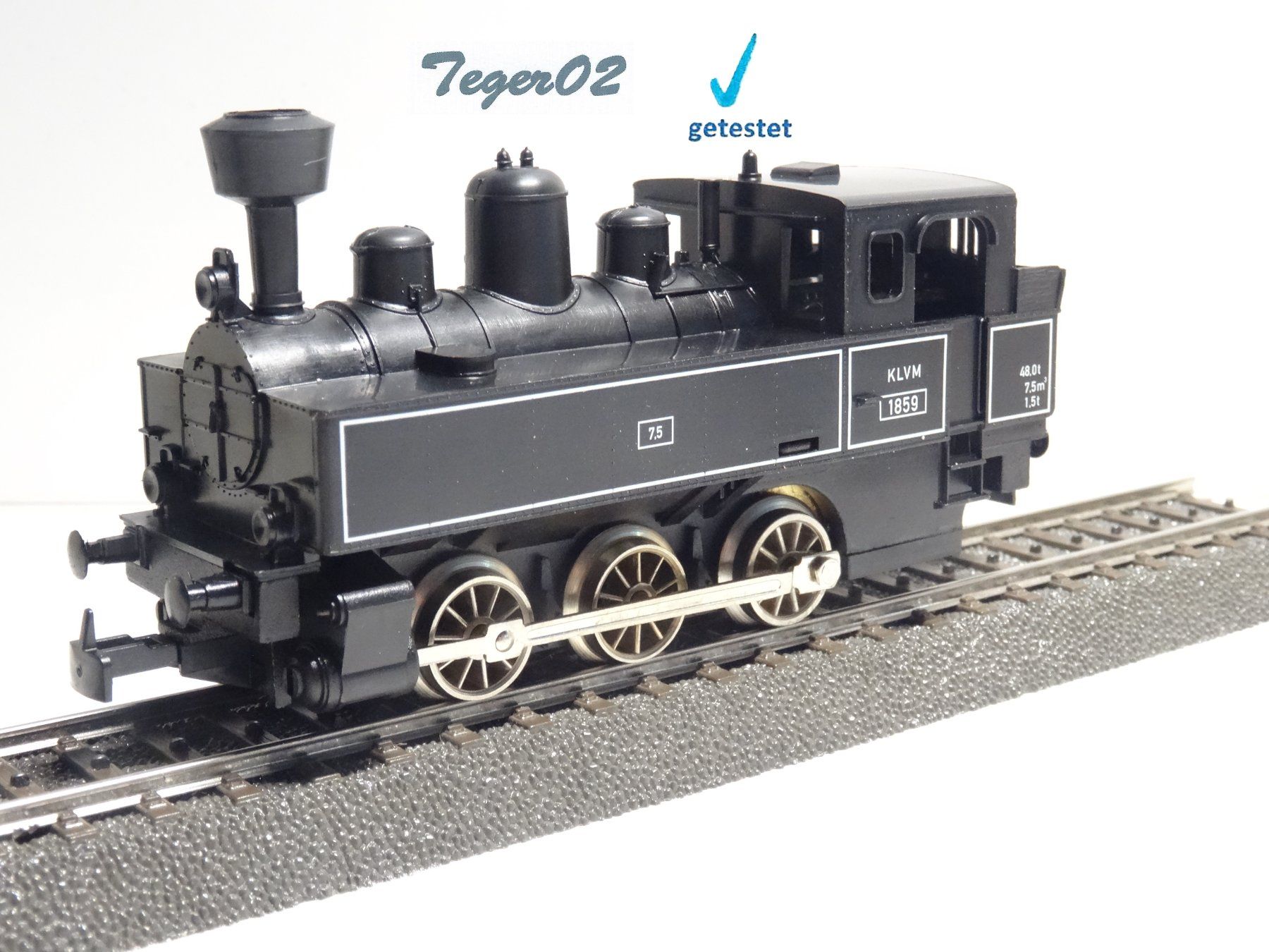 Märklin H0 29156 Tenderlok KLVM digital NEU aus Start.Set (Neu (gemäss ...