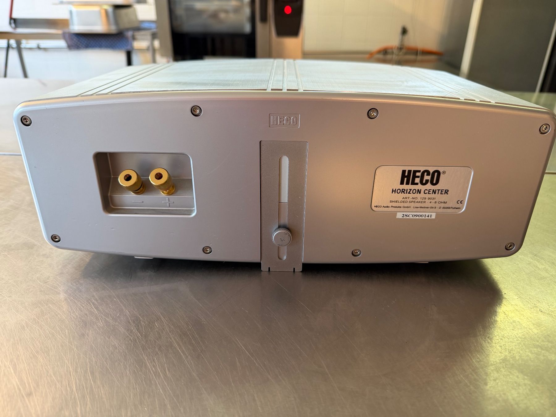 HECO Horizon Center Lautsprecher – Heimkino – silber (Gebraucht) in ...