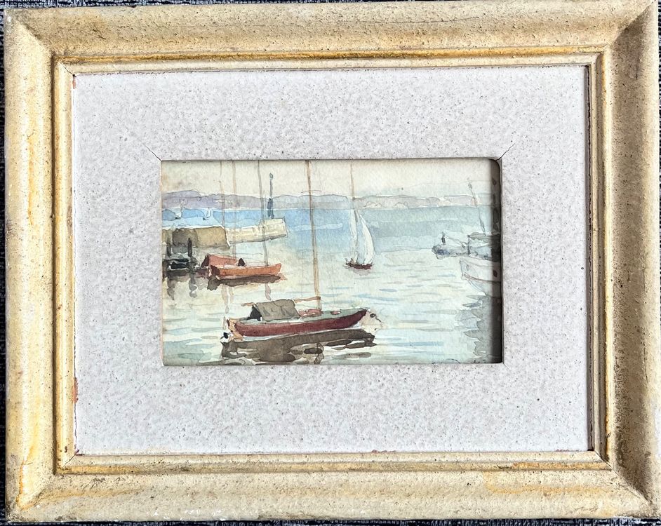 Octave Matthey (1888-1969) Seelandschaft Aquarell (Gebraucht) in Root für CHF 29 – nur Abholung ...