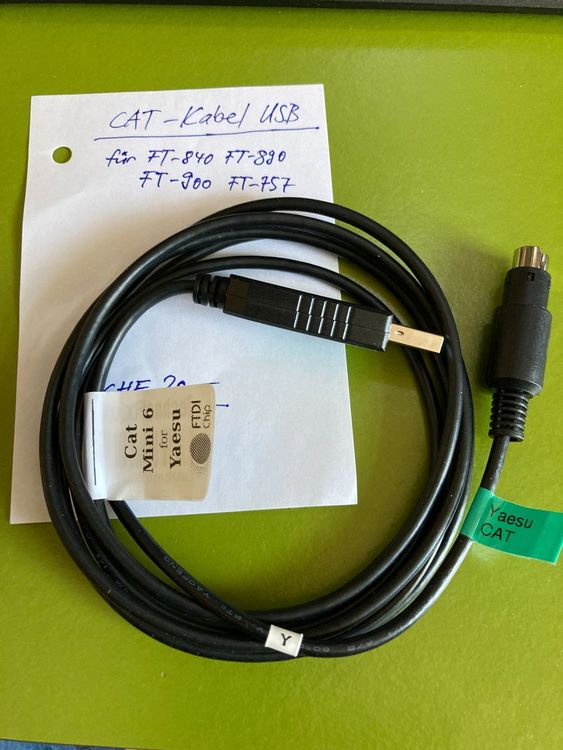 Yaesu CAT-Cable CT-62 USB | Kaufen auf Ricardo