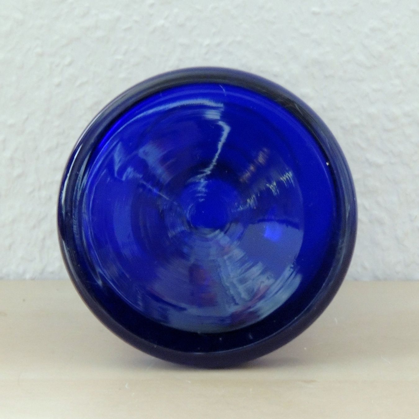 Vase Spage Age, verre bleu cobalt, Alfred Taube, 1960-70 (D'occasion) à ...