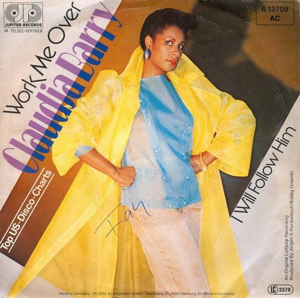 Barry Claudia: Work Me Over 7" (Gebraucht) in Steinhausen für CHF 3 – nur Abholung auf Ricardo ...