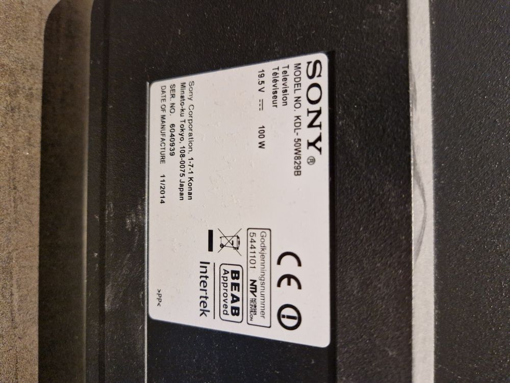 Sony KDL- 50W829B LED Full HD, 3D (Gebraucht) in Härkingen für CHF 135 ...