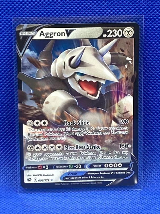Pokemon Brilliant Stars / Aggron V 096 / 172 EN | Kaufen auf Ricardo
