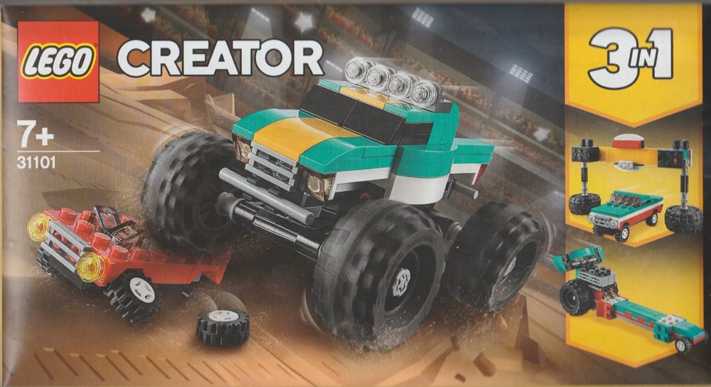 LEGO CREATOR 3 IN 1 31101 MONSTER TRUCK new | Kaufen auf Ricardo