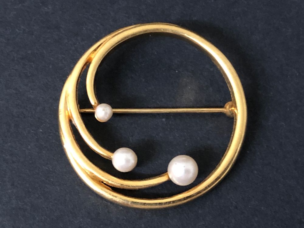 Vintage MONET Brosche (Gebraucht) in Spiegel b. Bern für CHF 17 – mit ...
