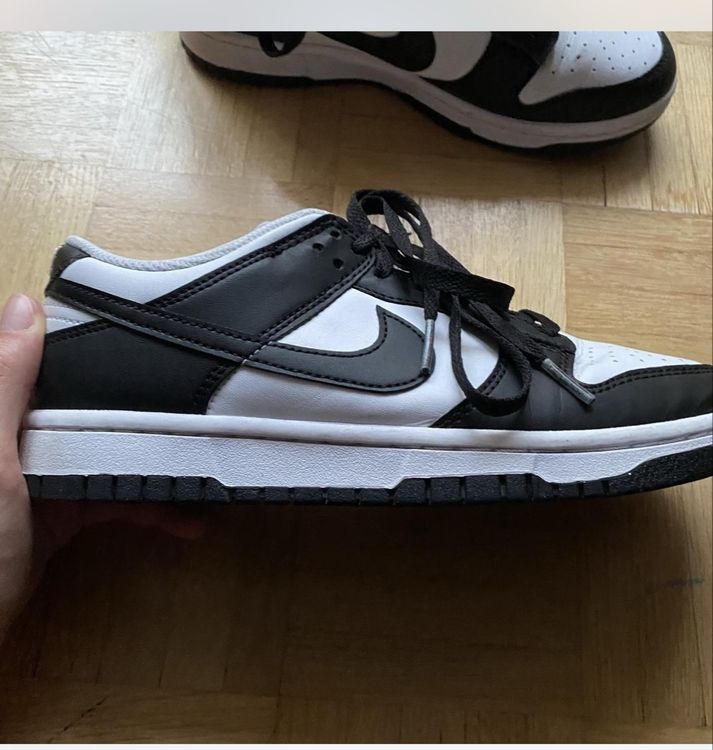 Nike Dunk Low Black White Panda, Grösse 38.5, Top Zustand! (Neu (gemäss ...