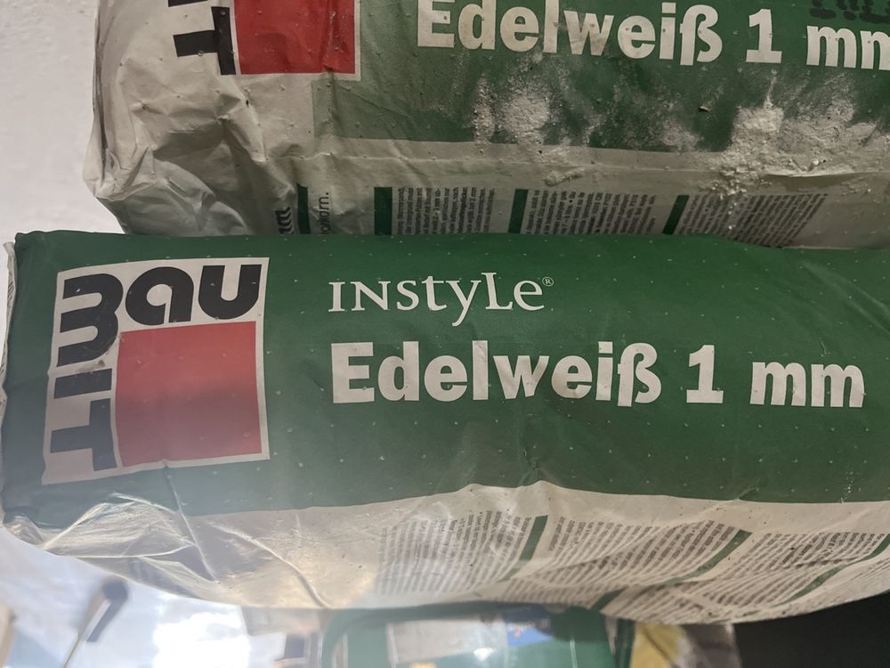 Baumit Putz / Abrieb 1mm Edelweiss preis pro sack. (Neu (gemäss ...
