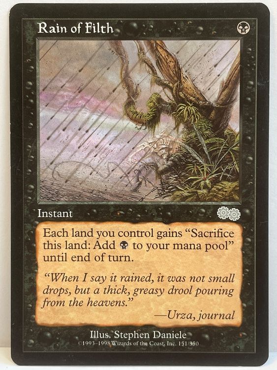 Magic The Gathering - Rain of Filth (Neu (gemäss Beschreibung)) in ...