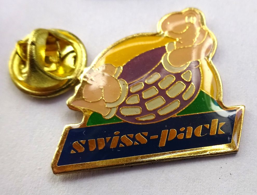 Pin swiss-pack Schildkröte (Gebraucht) in Utzenstorf für CHF 1 – mit Lieferung auf Ricardo kaufen