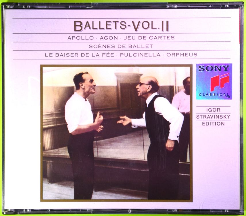 BALLETS / VOL 2 / IGOR STRAVINSKY EDITION (Neu (gemäss Beschreibung ...