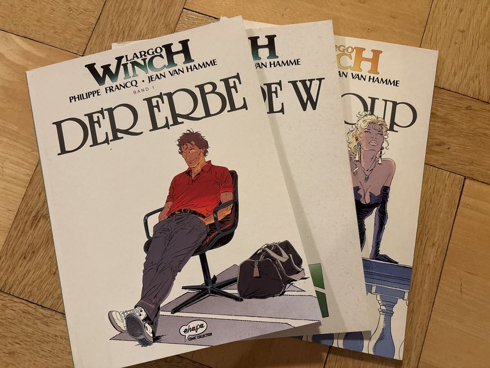 Largo Winch Comic-Sammlung, Band 1-3, Top Zustand! Action! (Gebraucht ...