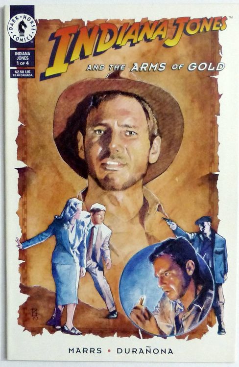 INDIANA JONES ARMS OF GOLD COMPLETE 4 PART STORY 1994 (Gebraucht) in ...