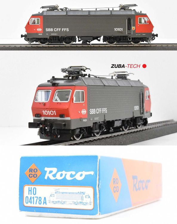 Roco 04178A E-Lok Re 4/4 IV SBB H0 GS Analog mit OVP (Gebraucht) in St ...