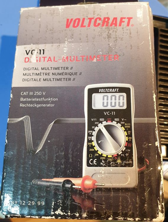 Multimeter Voltcraft VC-11 mit Rechteck Generator (Gebraucht) in Horw ...