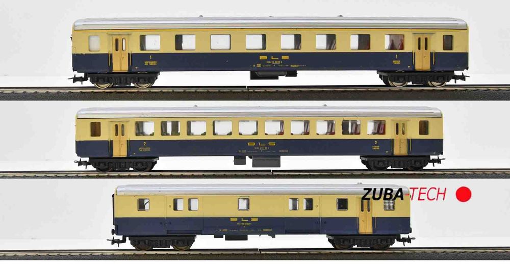 Lima 3x Personenwagen EW I/EW II BLS H0 GS ohne OVP (Gebraucht) in St. Gallen für CHF 13 – mit ...