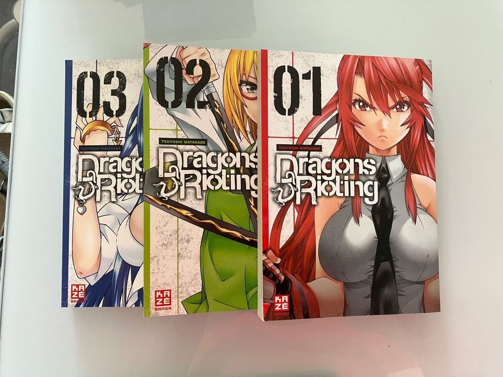 Manga Dragons Rioting Band 1 - 3 | Kaufen auf Ricardo