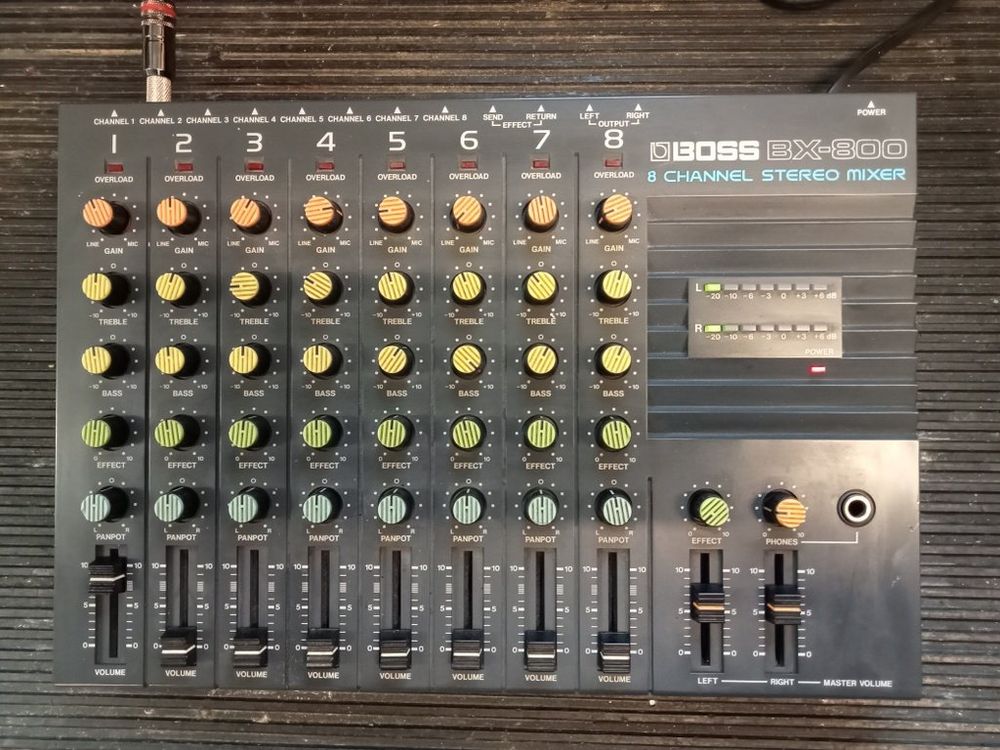 BOSS BX800 8Channel Stereo Mixer (Gebraucht) in ganterschwil für CHF 21 ...