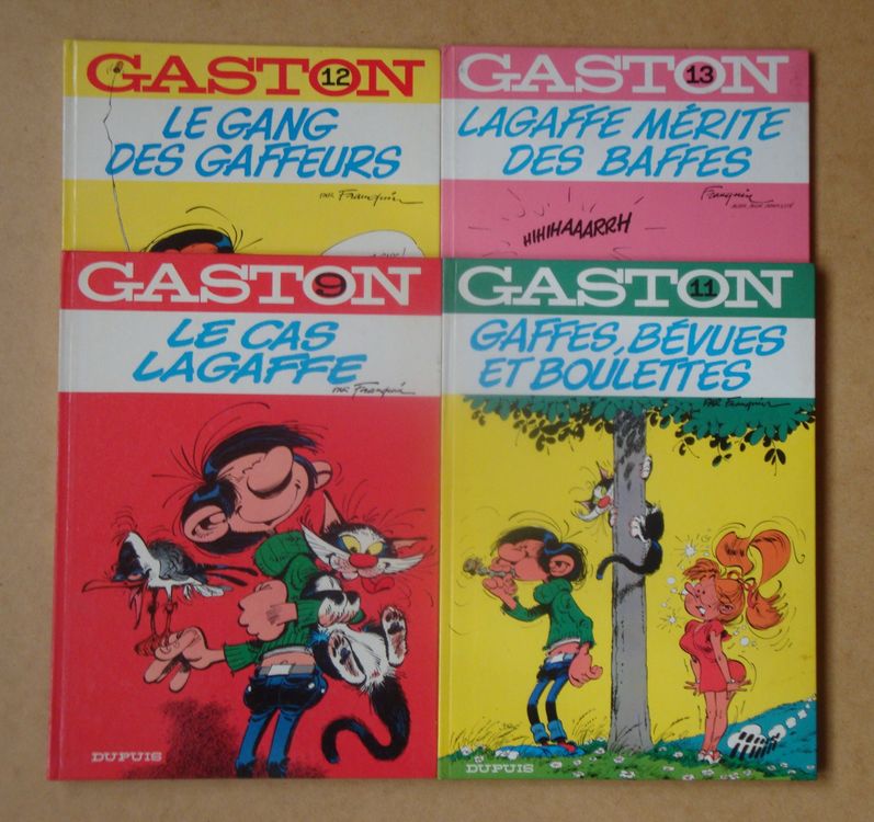 lot de 4 Albums de Gaston Lagaffe | Kaufen auf Ricardo