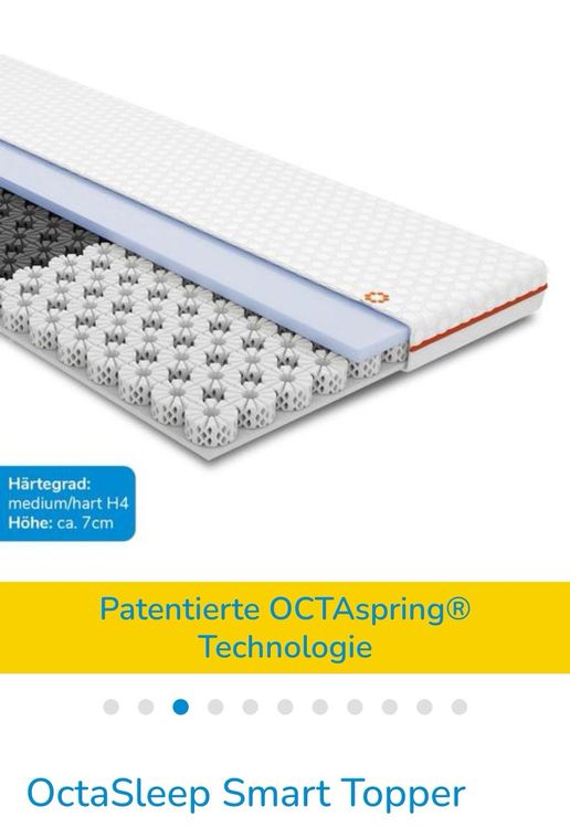 Topper original OCTAsmart 180x200 (Neu (gemäss Beschreibung)) in Nidau ...