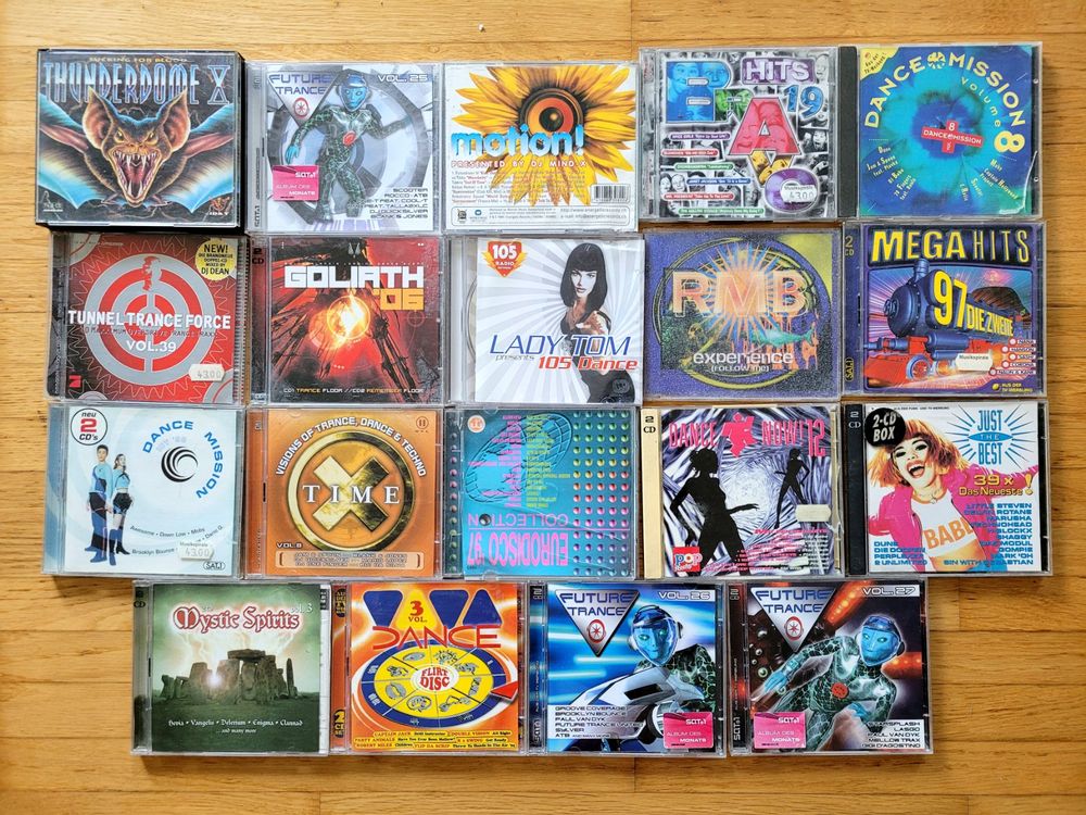 19 CDs Dance/Trance | Kaufen auf Ricardo