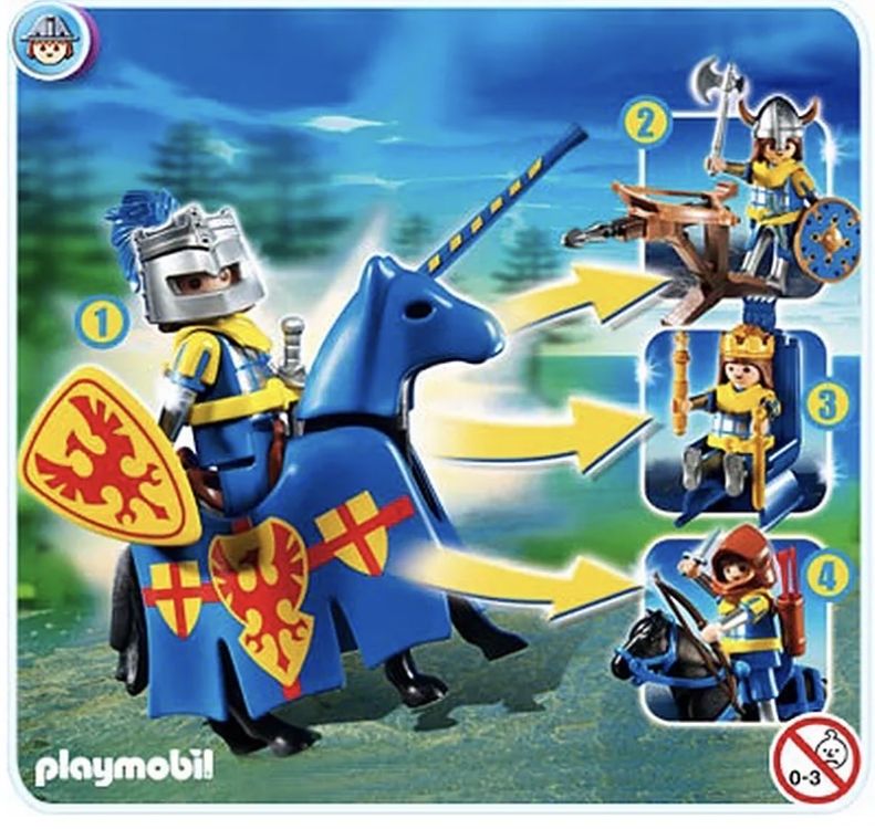 PLAYMOBIL 4339 Multiset jungen Ritter (Gebraucht) in Veyras für CHF 10 – mit Lieferung auf ...