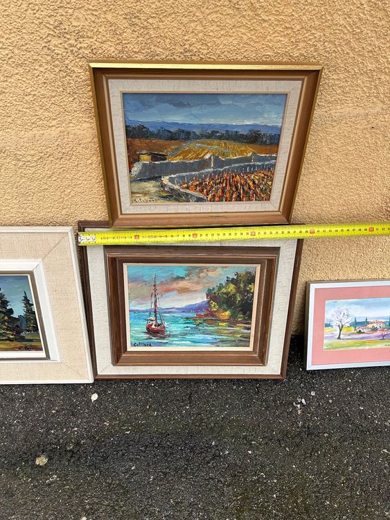 R. Colliard Lots de 16 tableaux | Kaufen auf Ricardo