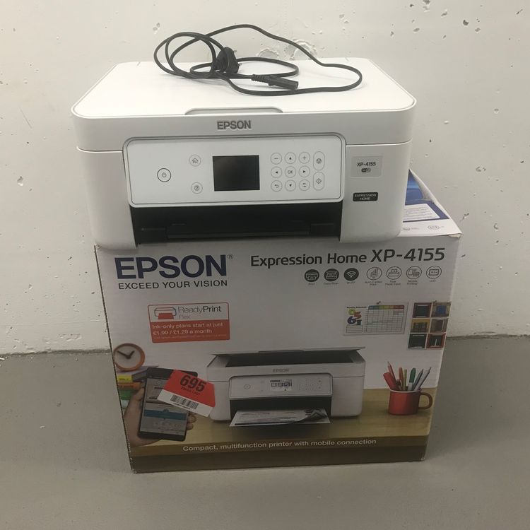 EPSON Drucker XP 4155 Tintenstrahldrucker neuwertig in OVP (Gebraucht) in Zürich für CHF 12 ...