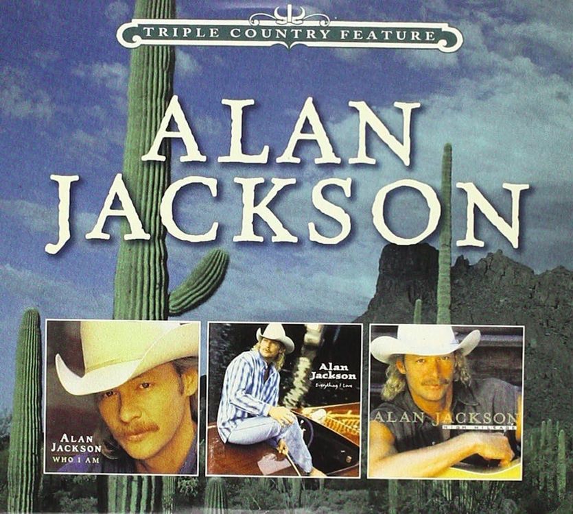 Jackson Alan: Triple Country Feature - 3CD (Neu und originalverpackt ...