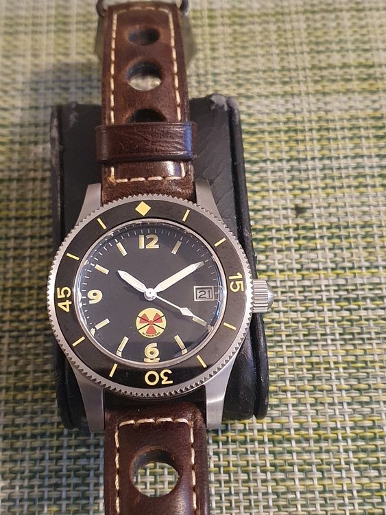 Automatic Uhr mit Echt Lederband Racing Style (Gebraucht) in Oberglatt ...