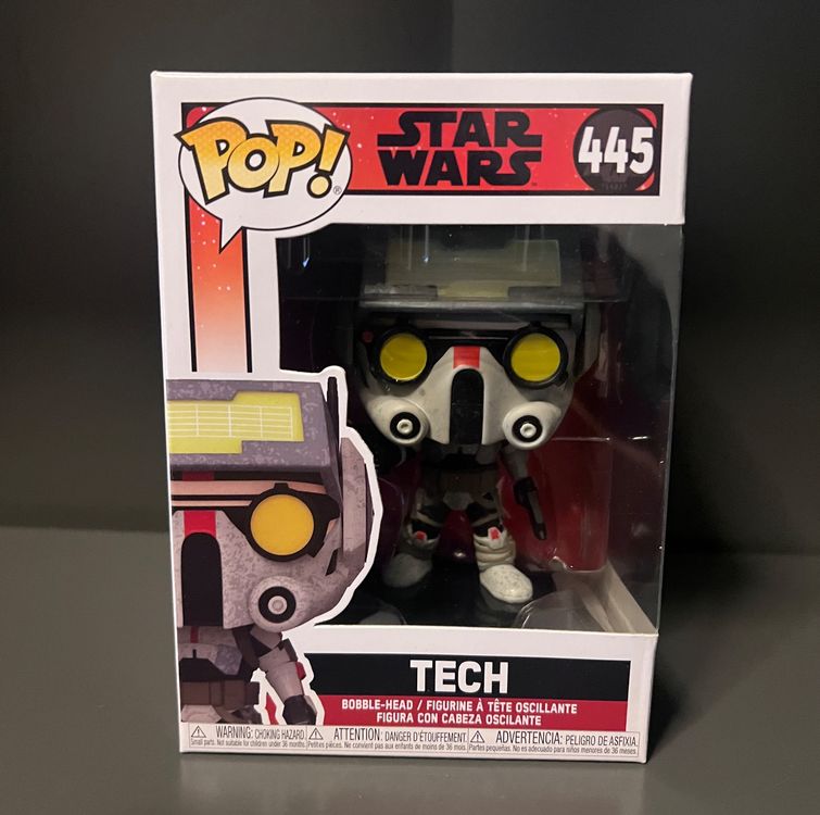 Star Wars: The Bad Batch Funko POP! TV Vinyl Figur Tech | Kaufen auf ...