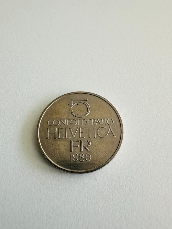 CHF 5.- | Ferdinand Hodler | 1980 (Gebraucht) in Wohlen AG für CHF 4 – mit Lieferung auf Ricardo ...