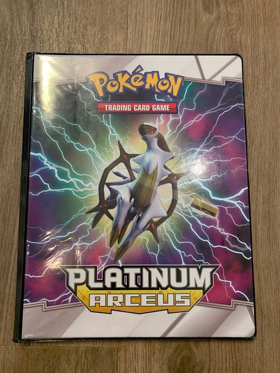 Ultra Pro Pokemon Platinum Arceus Binder 9-Pocket Ordner (Gebraucht) in ...