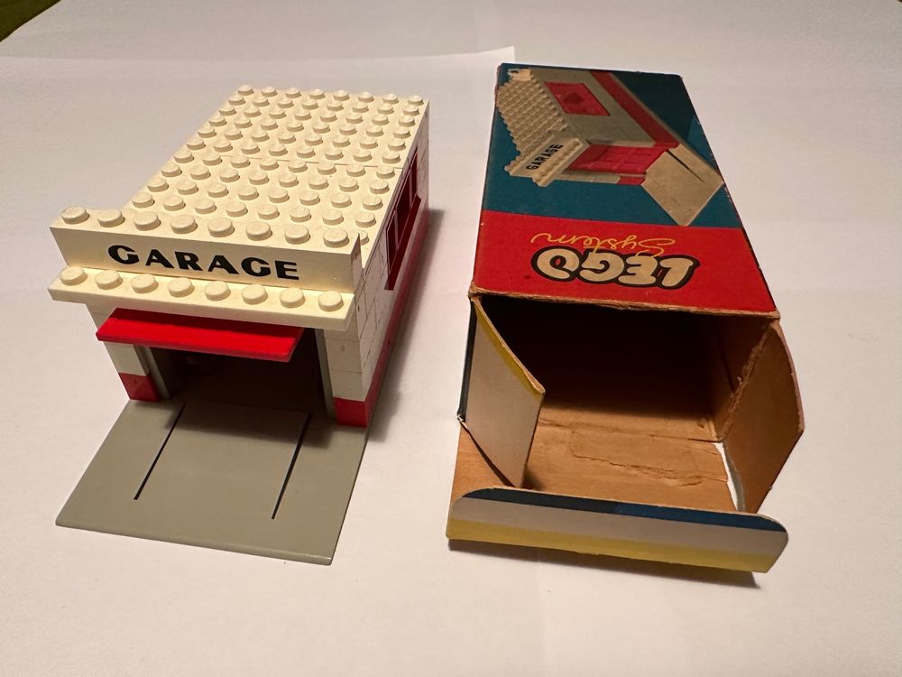 Rarität Lego System Garage 236 mit Garagentor Bj. 1956 (Gebraucht) in ...