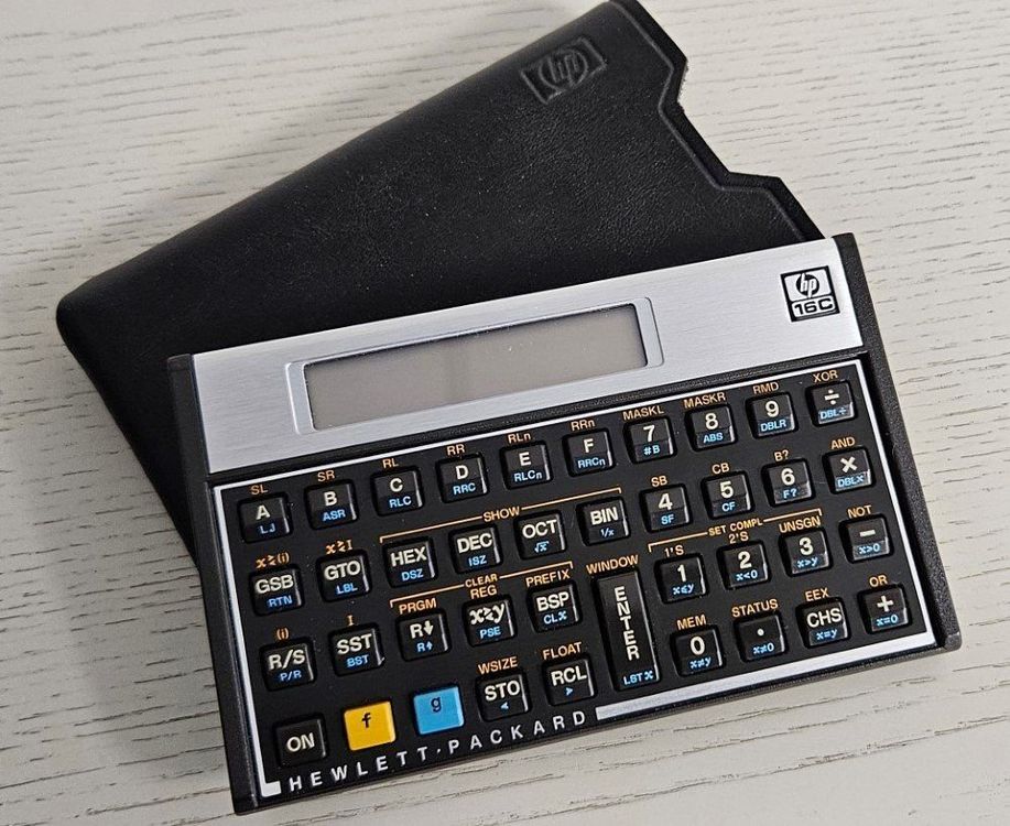 HP 16C Taschenrechner (Ein seltenes RPN Werkzeug) (Gebraucht) in Wil SG für CHF 349 – mit ...
