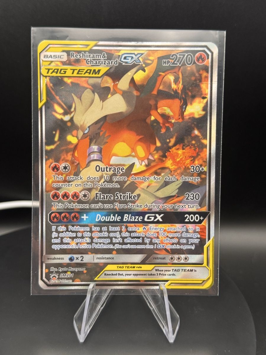 Pokemon Reshiram & Charizard GX SM 201 (Gebraucht) in Wabern für CHF 75 ...