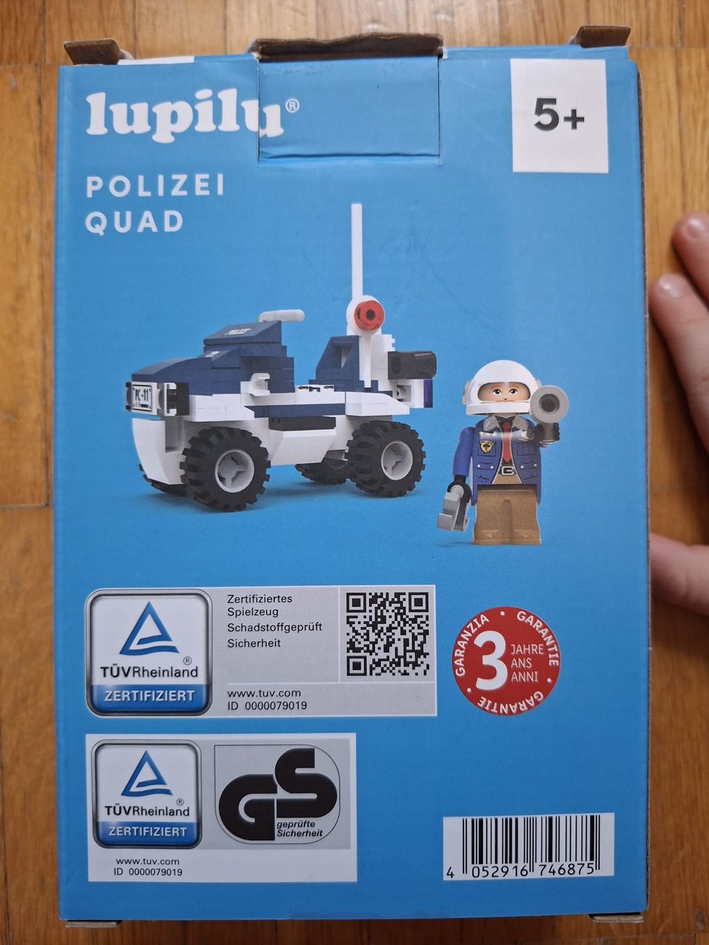 Lupilu Polizei Quad, 79-teilig, ab 5 Jahren, komplett! (Gebraucht) in ...