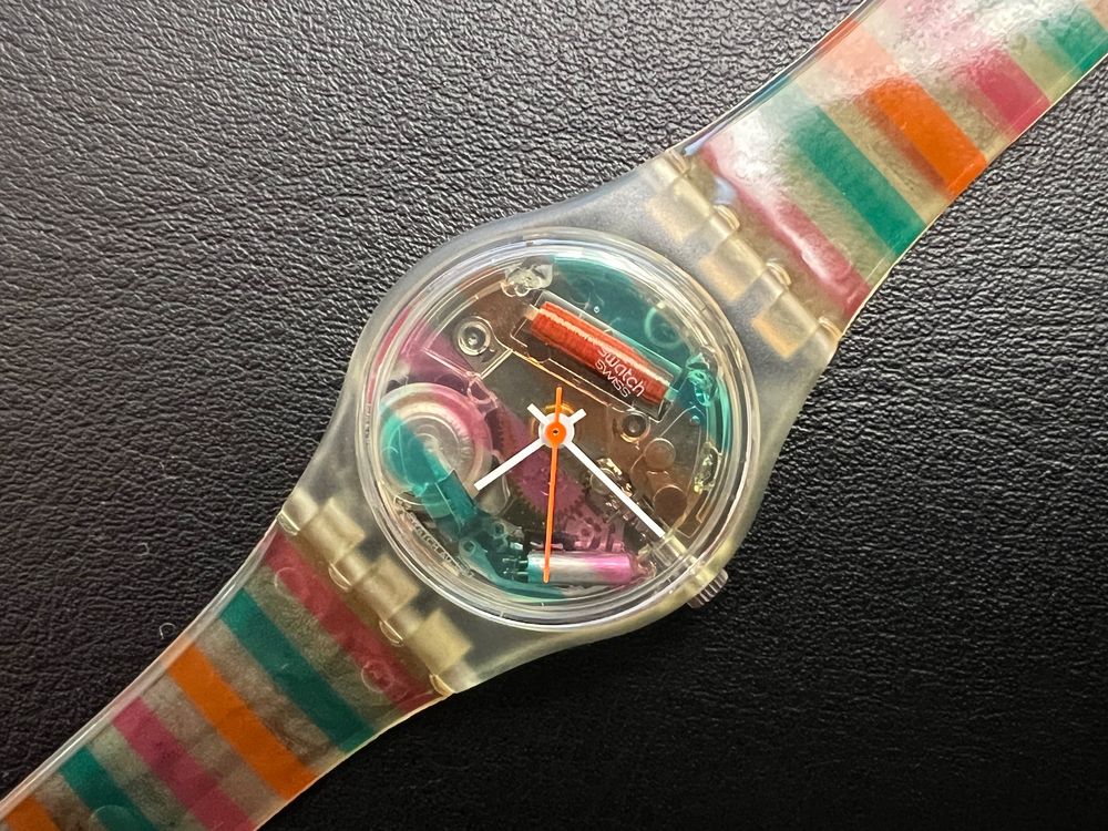 VINTAGE - SWATCH Lady LK 105 “BELVEDERE” (1992) (Neu und ...