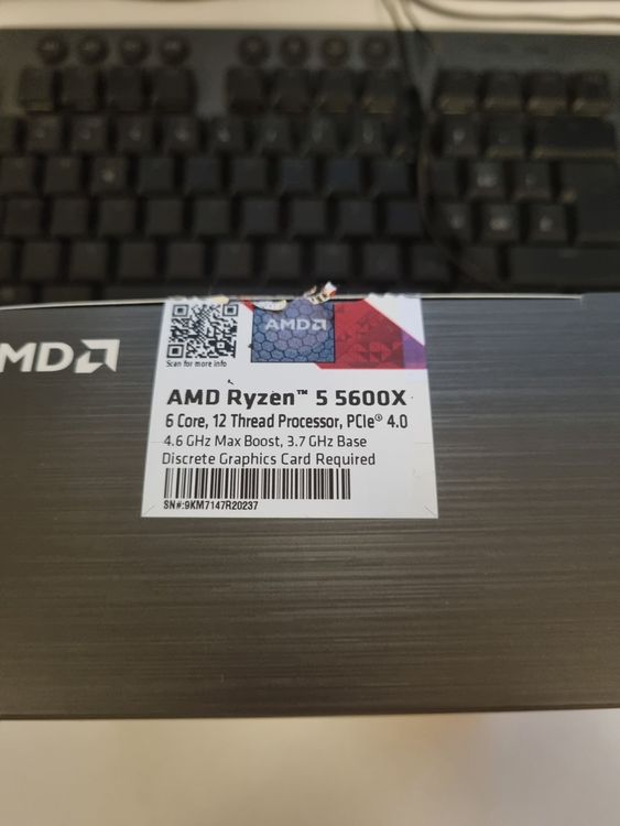 Ryzen 5 5600X CPU, Box & Kühler (Gebraucht) in Steinhausen für CHF 149 ...