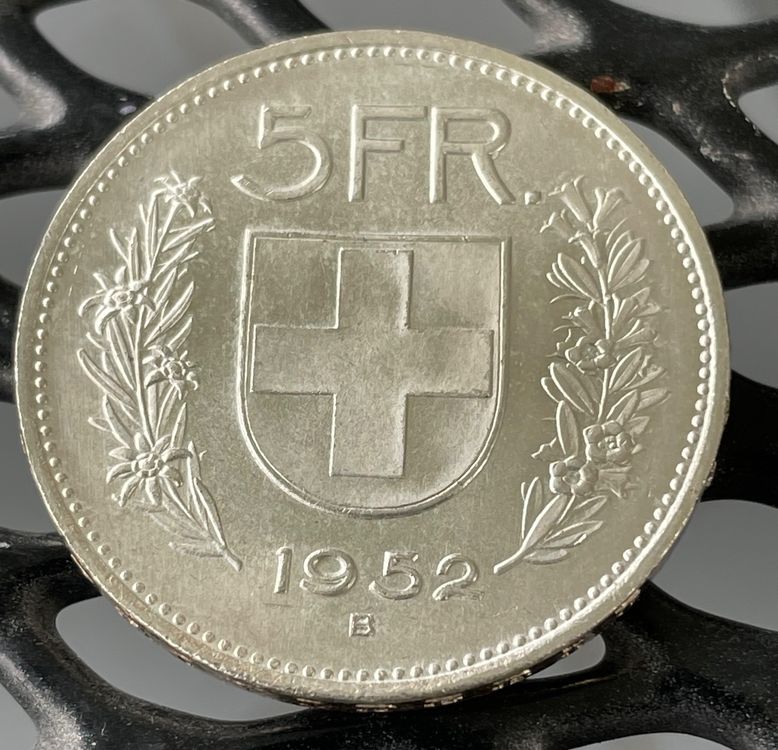 5 Franken 1952 Stgl. sehr exklusives Sammlerstück!! | Kaufen auf Ricardo